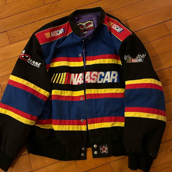 Nascar | Jackets & Coats | Vintage Jeff Hamilton Nascar Jacket | Poshmark